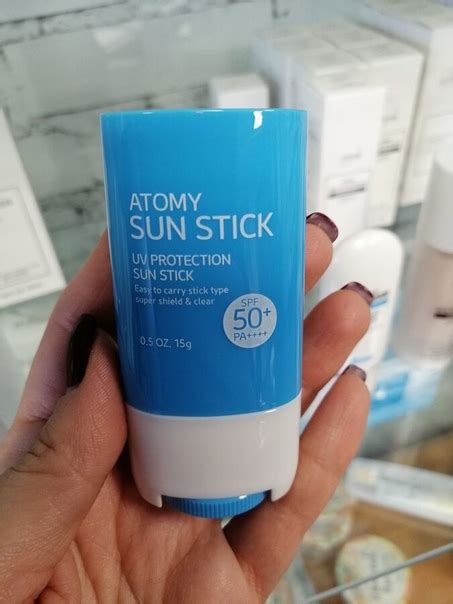 Защита от солнца в формате стика☀ Солнцезащитный стик Atomy — это ...