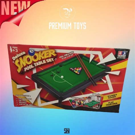 Jual Mainan Meja Bilyard Mini Mini Toy Bilyard Pool Table Set