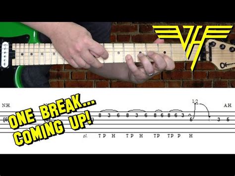 Unchained By Van Halen Easy Guitar Tab Guitar Instructor Jamies
