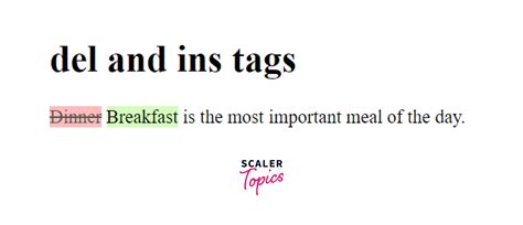 Tag In Html Scaler Topics