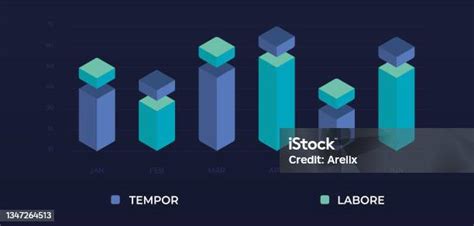 최신 Ui 인포그래픽 디자인 프레젠테이션을 위한 데이터 시각화 그래프 다이어그램입니다 벡터 비즈니스 워크플로우 프로세스 가상현실에 대한 스톡 벡터 아트 및 기타 이미지