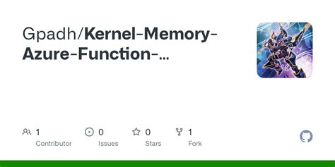 Github Gpadhkernel Memory Azure Function Implementation