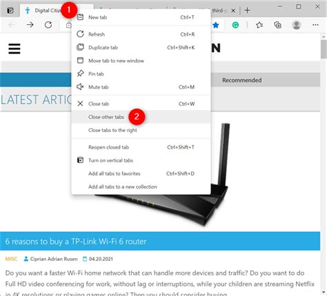 12 ways to manage tabs in microsoft edge digital citizen