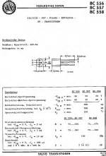 BC 557 Tube BC557 Röhre BC 557 ID35883 Transistor Radiomuseum org