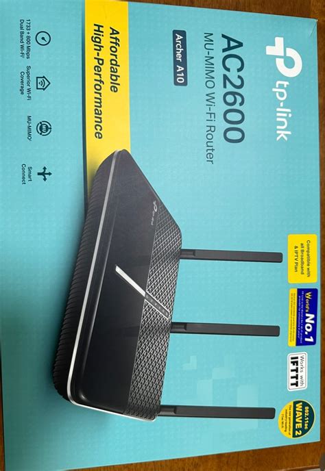 Dual Band Wifi Router Tp Link Ac2600 Archer A10 Computers And Tech Parts And Accessories