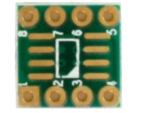 Proto Advantage SOIC 8 To DIP 8 SMT Adapter 1 27 Mm Pitch 150 200mil Body