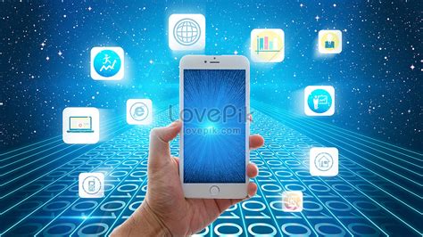 스마트폰 쇼핑 배경 사진 및 창의적인 일러스트 무료 다운로드 Lovepik