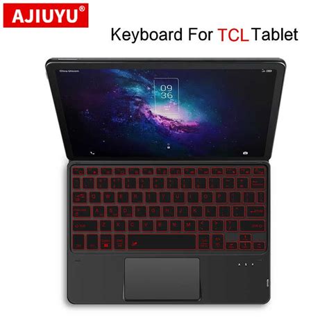 Iuyu Touchpad Keyboard Backlight Bluetooth Para Sa Tcl 10 Tab Max 10s 10 Neo 8l 7 Lite Tabmax