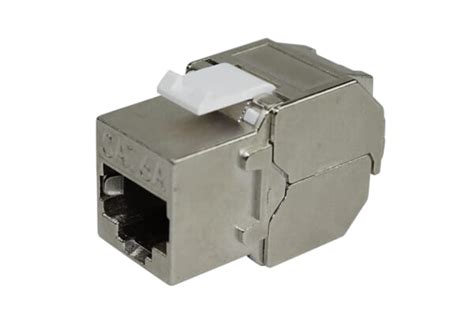 Cat 6a Tool Less Keystone Module Insert Mini Idc