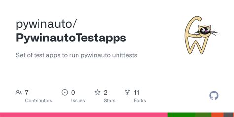 GitHub Pywinauto PywinautoTestapps Set Of Test Apps To Run Pywinauto