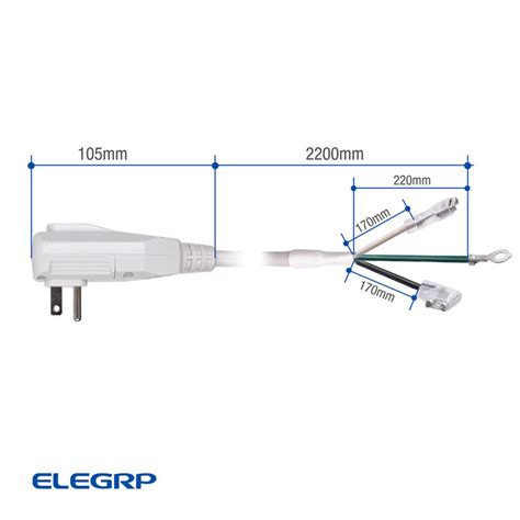 ELEGRP W LCDI Power Cord Plug For Air Conditioner Wayfair