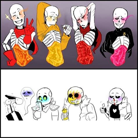 U Hehe By Nsfwshamecave Undertale Sans Papyrus Underswap
