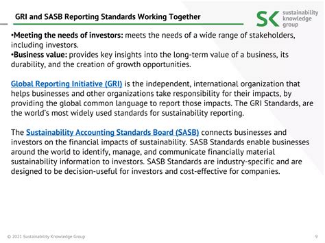 Gri And Sasb Reporting Standards Working Together Pdf