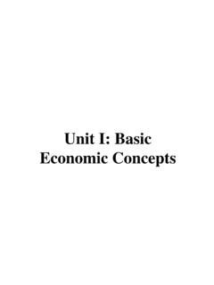 UNIT Basic Economic Concepts Unit Basic Economic Concepts Pdf PDF PRO
