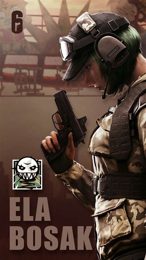 Rainbow Six Siege Ela Bosak Rainbowsix Sixsiege R6 Ela Wallpaper Fanart Rainbow Six Siege