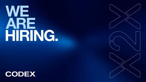 Codex On Linkedin Codex Softwareengineer Joinourteam X2x Codex