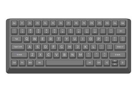 Qwerty Keyboard Vector Art Icons And Graphics For Free Download