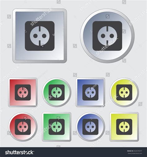 Power Socket For The AC Grounding Royalty Free Stock Vector Avopix Com