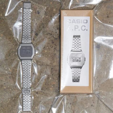 Casio A1000 X A P C Silver Mens Fashion Watches And Accessories Watches On Carousell