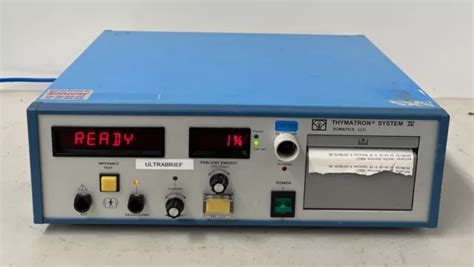 Somatics Thymatron System Iv Electro Convulsive Therapy Ect System