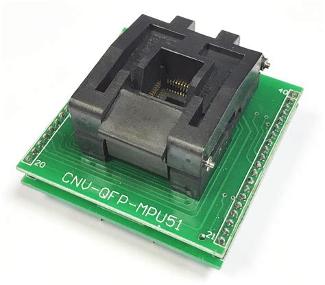 Adapter TQFP44 QFP44 DIL40 PDIP40 ZIF Clamshell MPU 51 ELIPTOR Sklep On Line