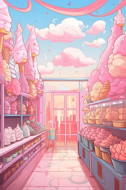 Premium Photo Sweets Seamless Pattern