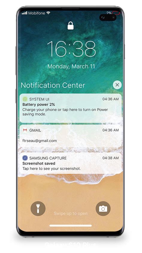 Lock Screen Notification IOS Smart Application