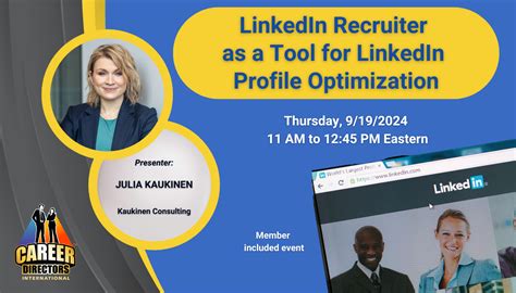 Using Linkedin Recruiter To Optimize Job Seeker Profiles