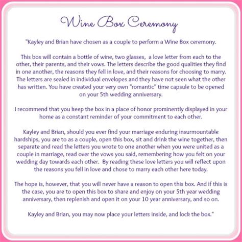 Sample Commitment Ceremony Script Pinmomstuff