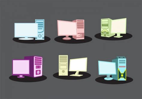 Free 20 Computer Vectors In Vector Eps Ai
