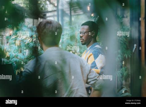 Business Collaboration Analyzing Projects And Discussing Ideas For Better Efficiency Stock