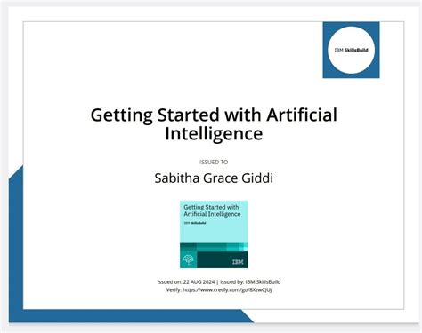🎉 Excited To Share That I Have Successfully Completed The Getting Started With Artificial