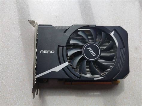 Msi Geforce Gt Aero Itx G Oc Video Graphics Card Geforce Gt