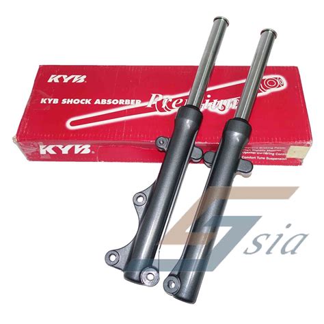 Yamaha Lc135 V1 5yp Kyb Front Fork Assembly Circuit Silver Shopee Malaysia