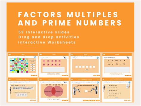 Factors Multiples Prime Key Stage 3 Year 9 Teaching Resources