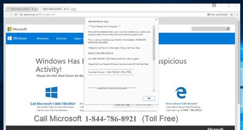How To Remove Microsoft Has Detected A Porn Virus Fake Alerts Scam