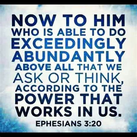 Ephesians 320 Ephesians 3 20 Scripture Verses Ephesians