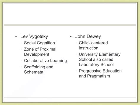 Constructivism Theory Ppt