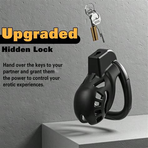 Sex Toys Penis Sleeve Enhanced Version Of Cobra Chastity Lock 6 0 Male Transvestite Queen