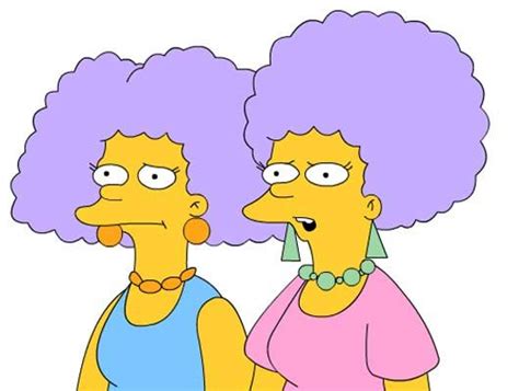 Selma And Patty Bouvier Simpsons