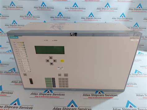 Siemens Siprotec 7sa5221 5db00 4hq4 Cc Distance Protection Relay Atlas Shipcare Services