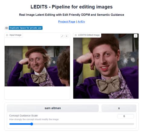 Ledits Image Editing Combining Ddpm Inversion With Semantic Guidance