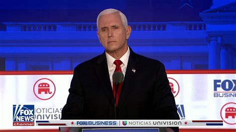Pence Attempt At Full Disclosure Joke Falls Flat Fox Business Video