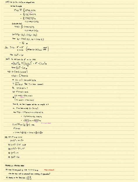 [math] Linear Algebra 2