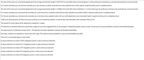 Working With The Non Linear Option NLgeom In ABAQUS ResearchGate