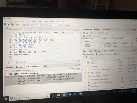 error when trying to knit document publishing your results posit community