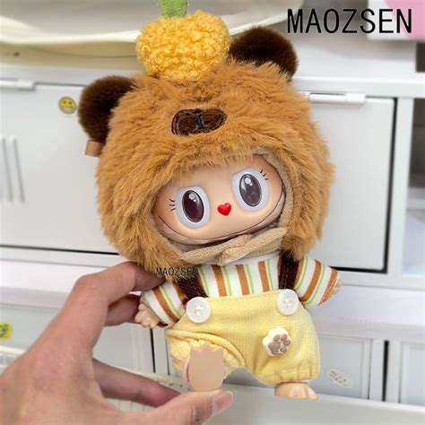 ชุดกางเกงและหมวกคาปิบาราสำหรับตุ๊กตา Labubu V1 V2 ขนาด 17 ซม Shopee Thailand