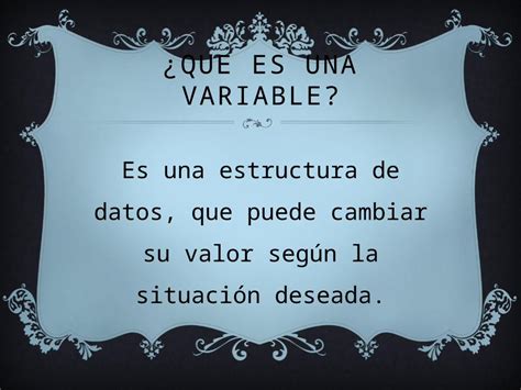 PPTX Que Es Una Variable DOKUMEN TIPS
