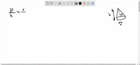 SOLVED Give A Parametric Description For A Cone With Radius A And