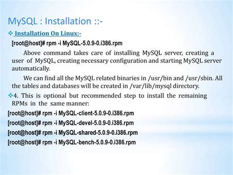 mysql database administration a beginner s guide powerpoint slides